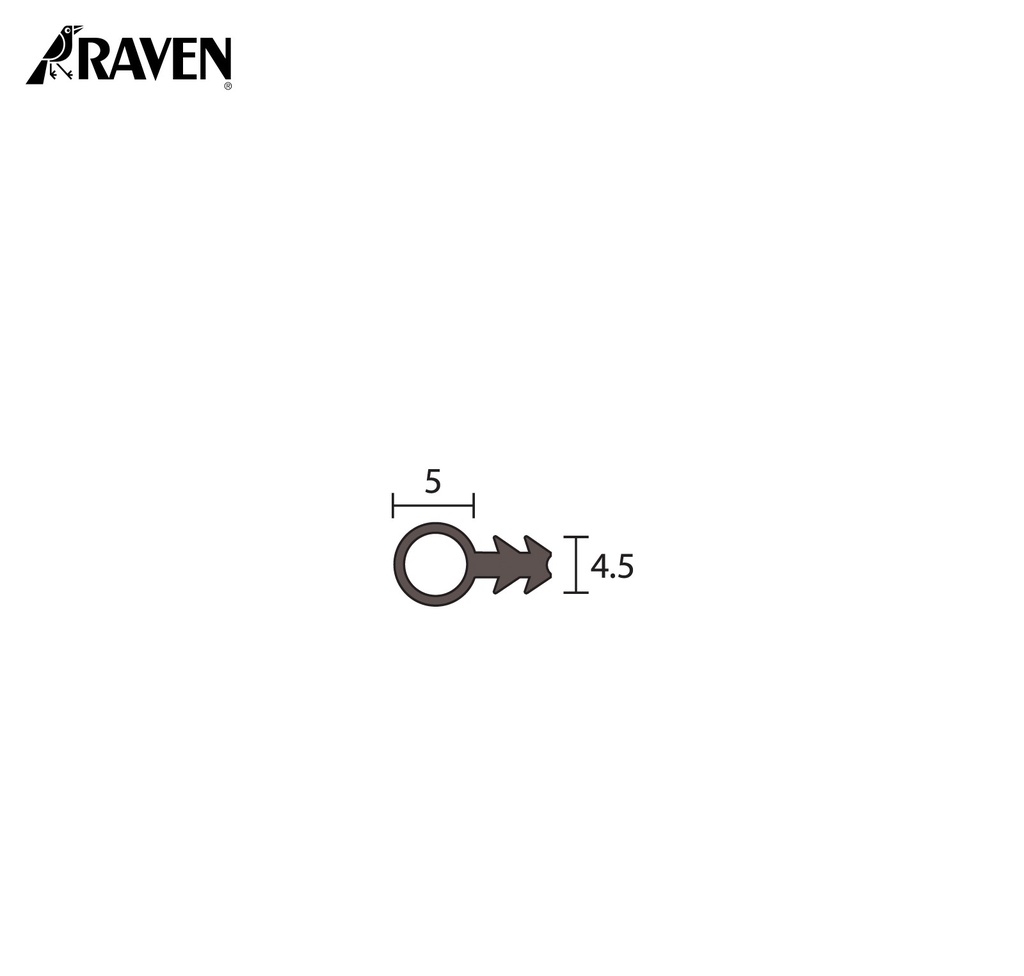 RP510 Silicon Weather Strip – Raven
